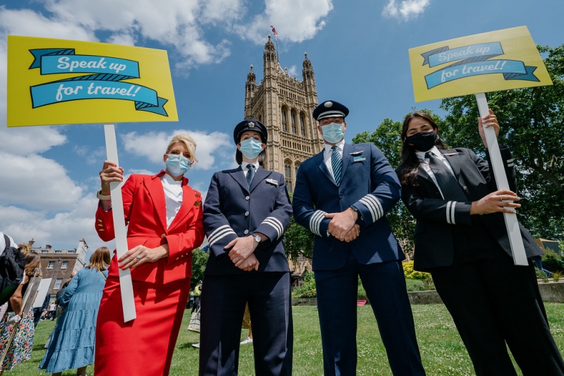 Travel day of action arrives in Westminster | Gallery | Breaking Travel ...