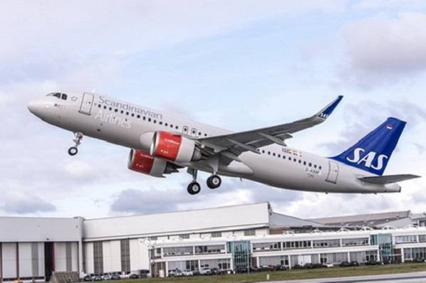 SAS takes delivery of first A320neo | News | Breaking Travel News