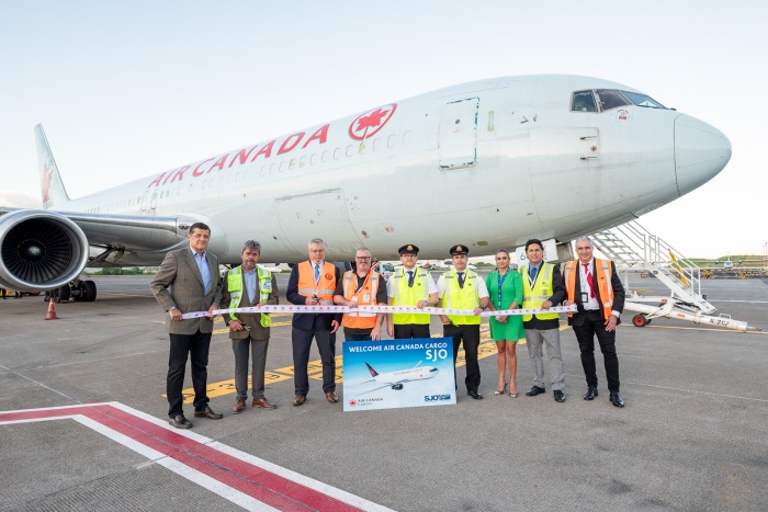 Air Canada Cargo Celebrates Start of Freighter Service to San José ...