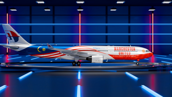 Malaysia Airlines Unveils Manchester United Livery, Resumes Brisbane ...