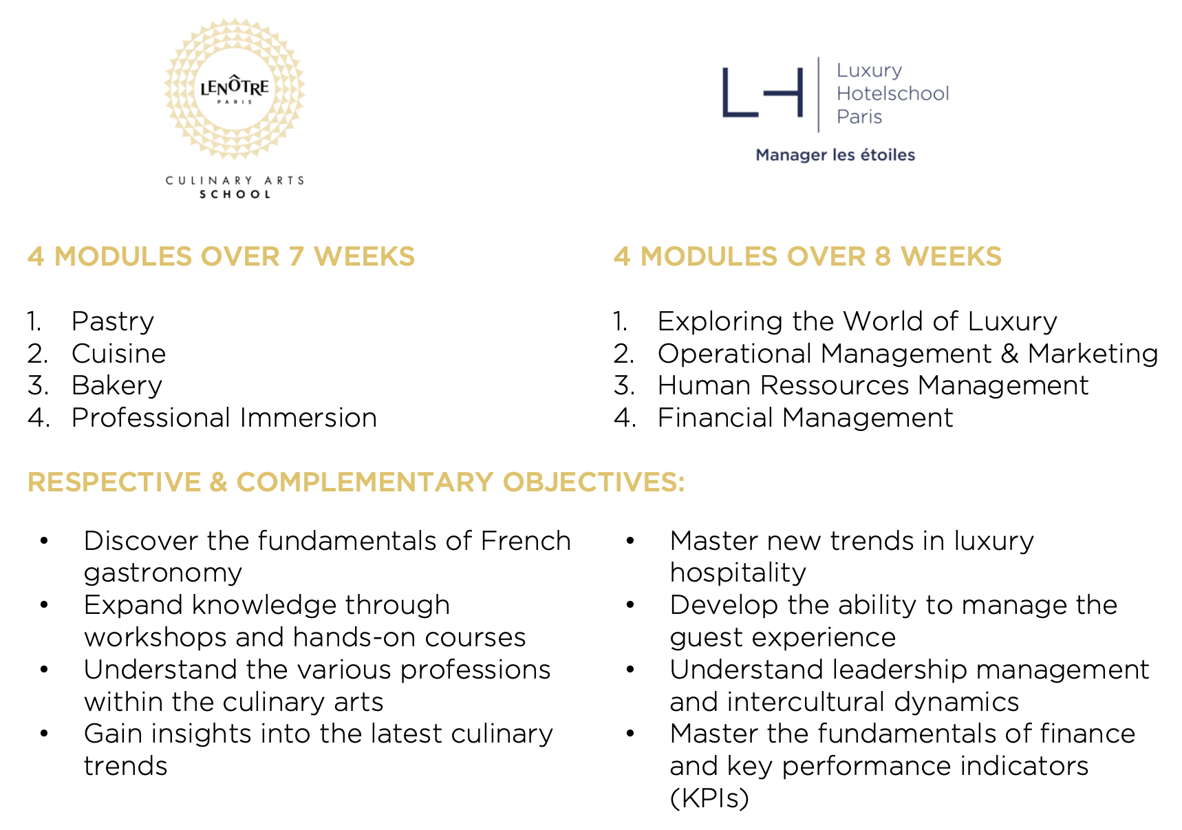Launch of new innovative professional training program by Luxury ...