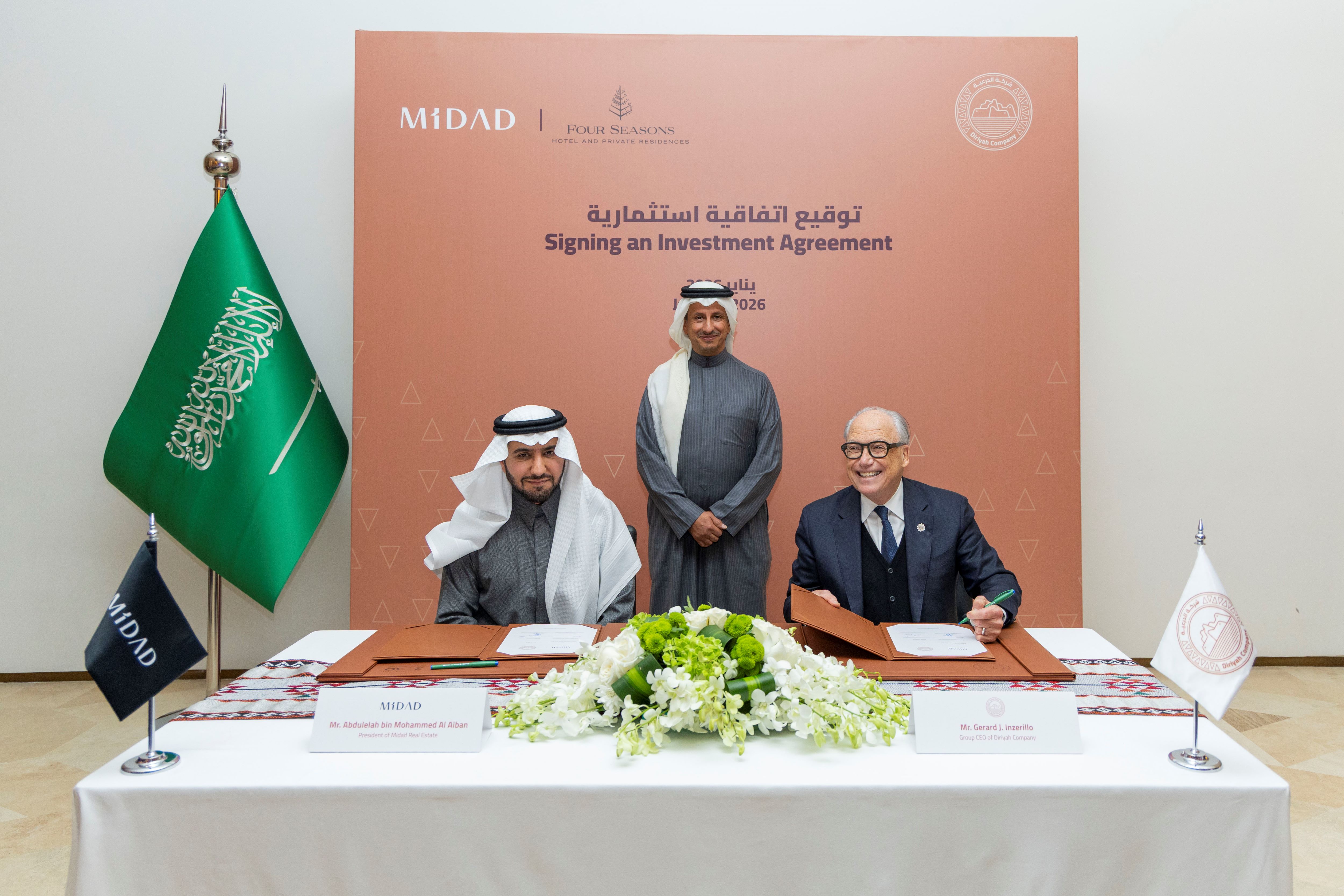 MIDAD REAL ESTATE AND DIRIYAH COMPANY TO CO-DEVELOP LUXURY $827 MILLION ...