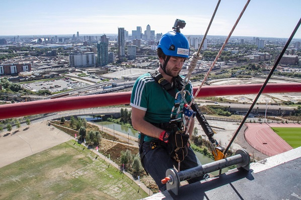 Breaking Travel News investigates: Abseiling the ArcelorMittal Orbit ...